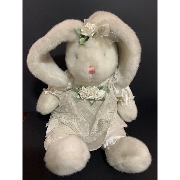 Unbranded | Toys | Vintage Stuffed Bunny Rabbit 7 Floppy Ears Hong Kong ...